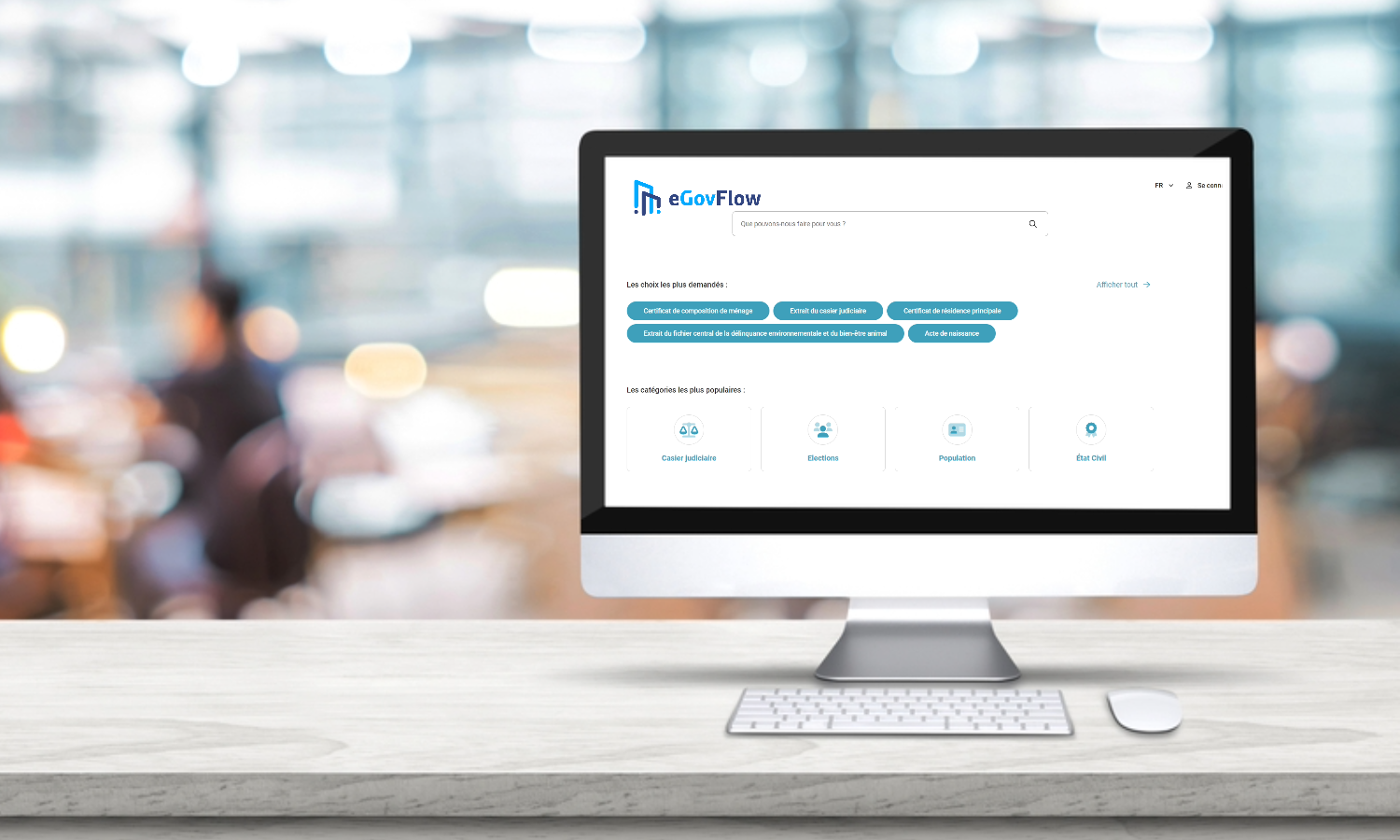 Se servir d'eGovFlow au guichet ? C'est possible ! | eGovFlow
